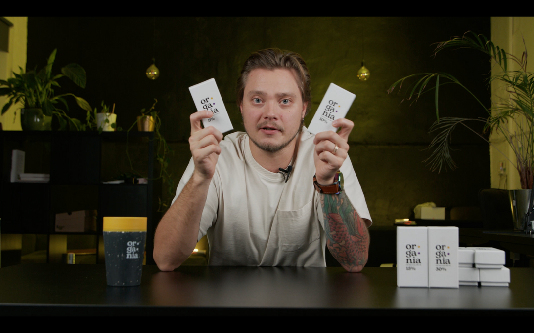 Organia Flavored CBD oils